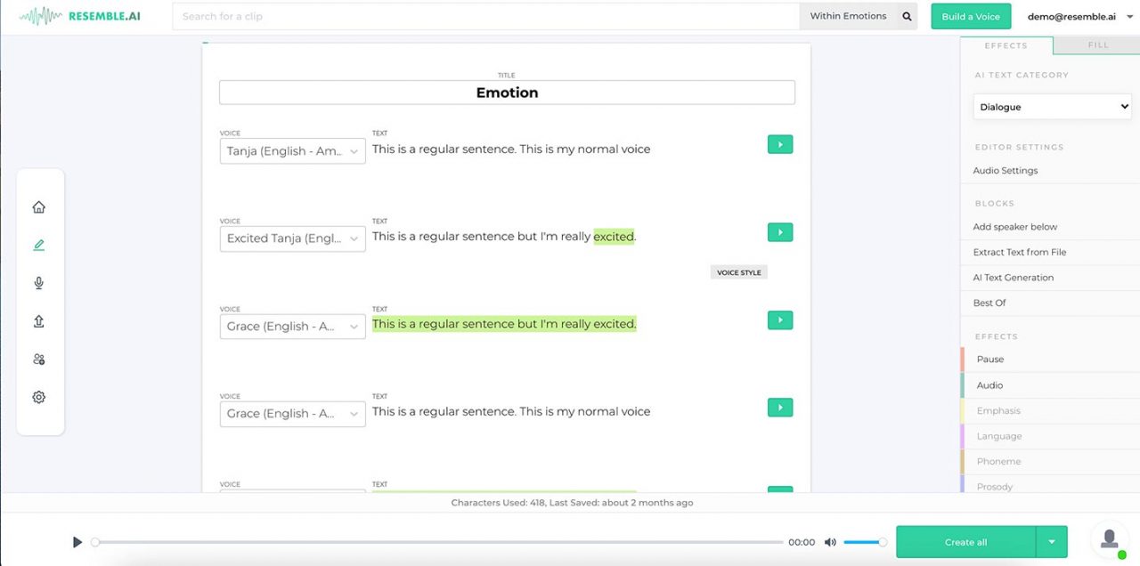 TikTok Voice Generator using Text to Speech in Your Voice | Resemble AI