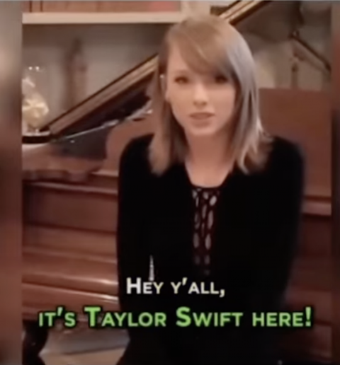 Taylor Swift Deepfake in Le Creuset scam