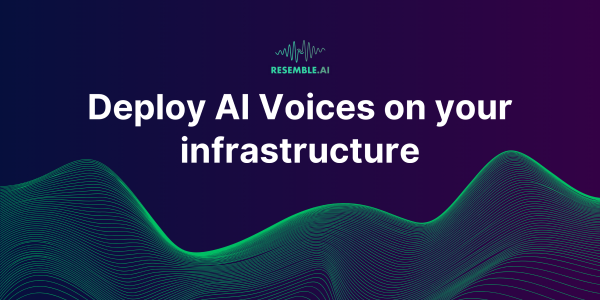 Deploy Voice Cloning On-Prem | Resemble AI