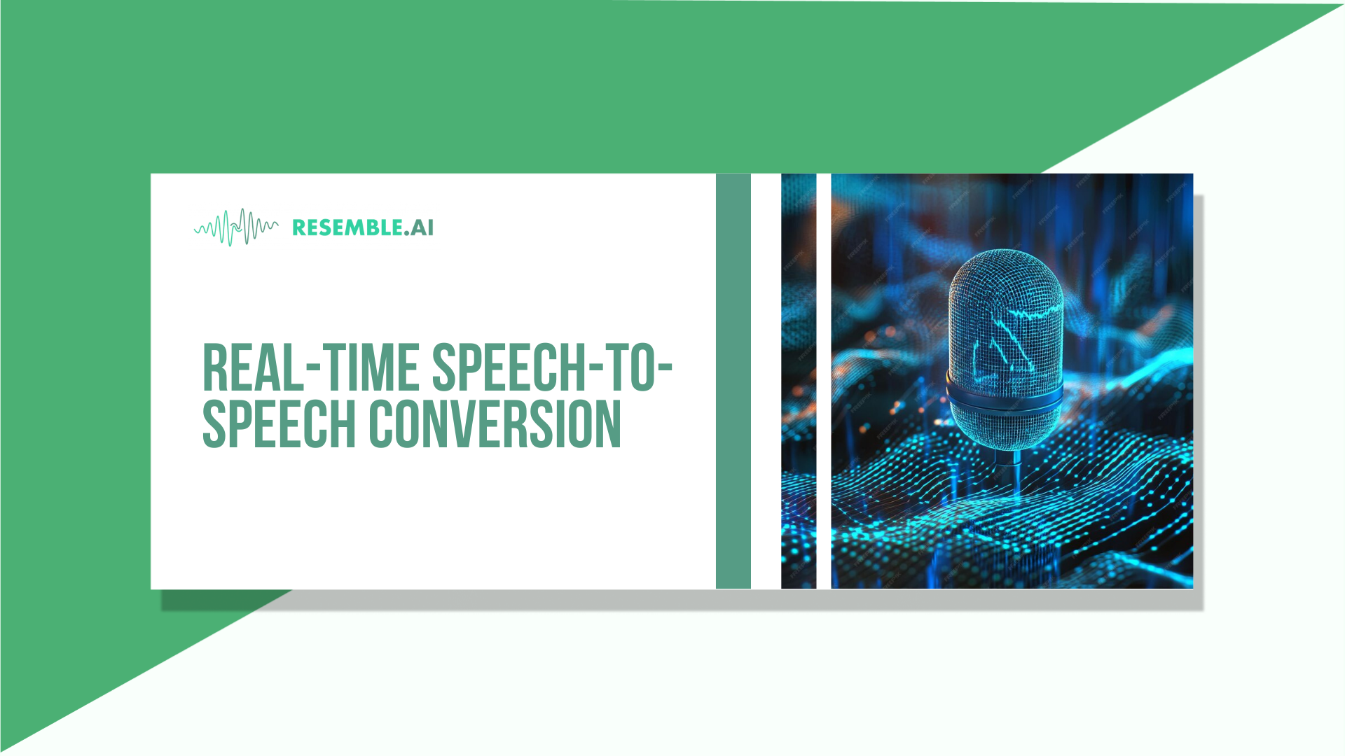Real-Time Speech-to-Speech Conversion Technology