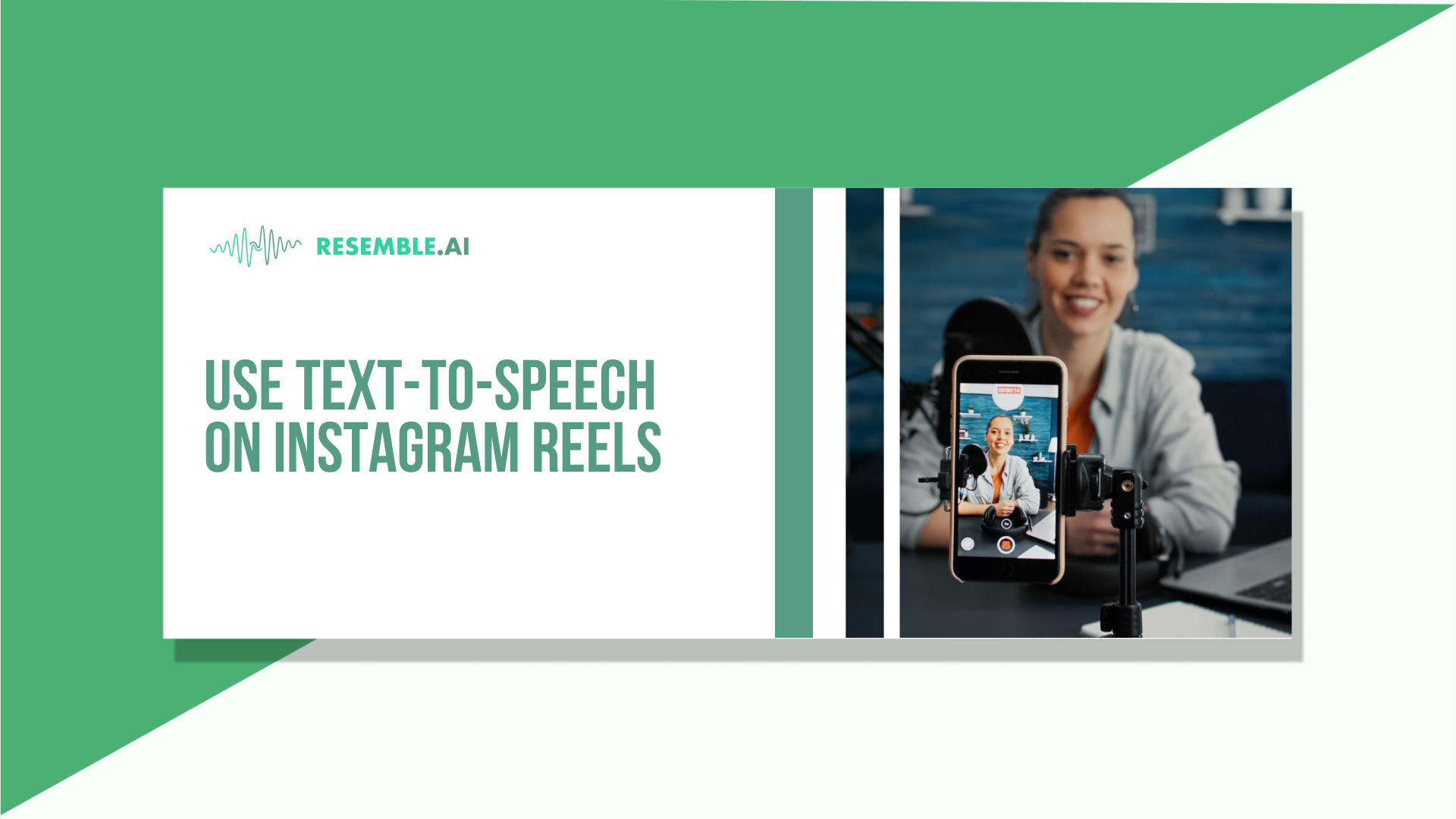 How to Use Text-to-Speech on Instagram Reels | Resemble AI