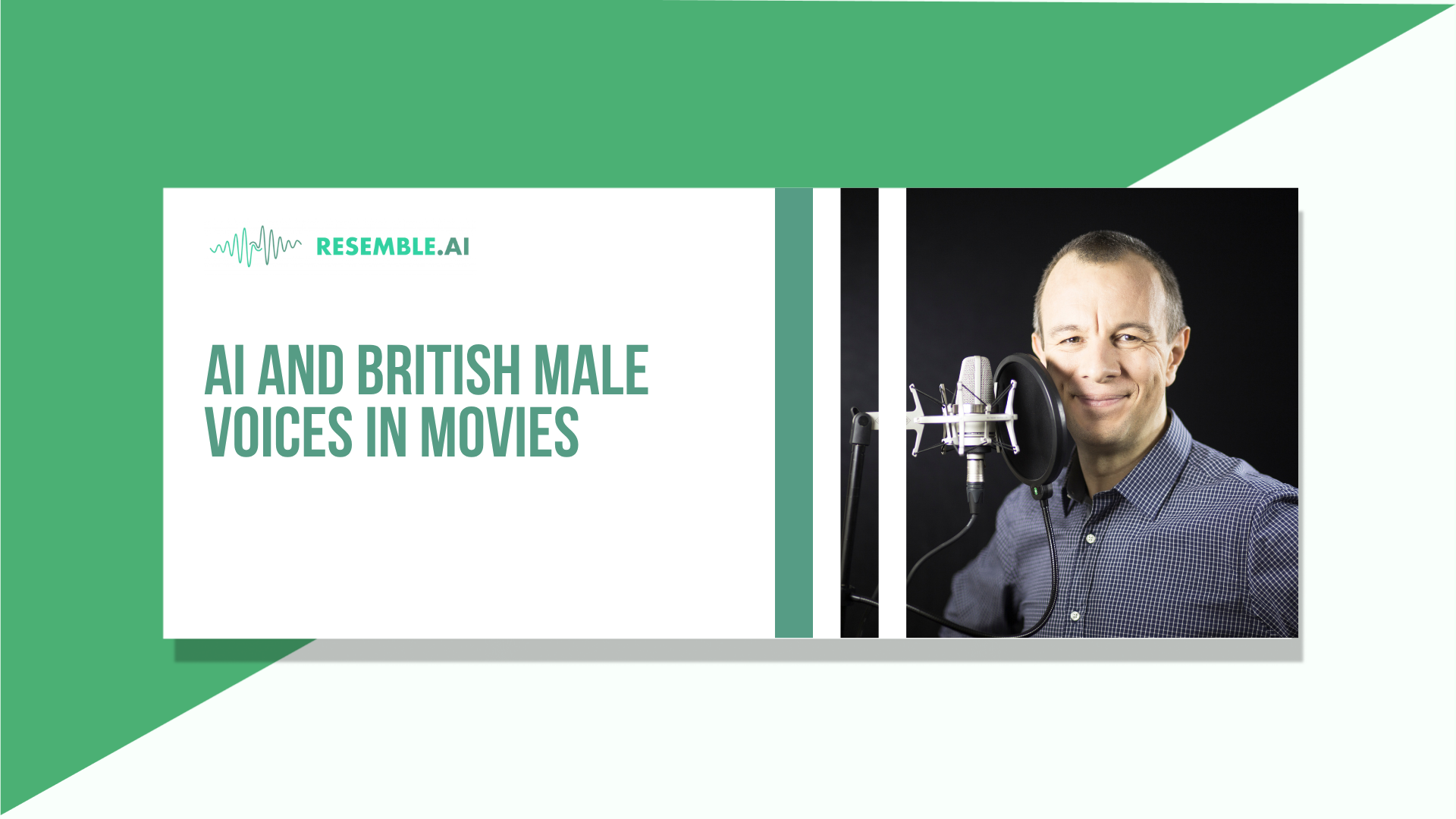 AI and British Male Voices in Movies