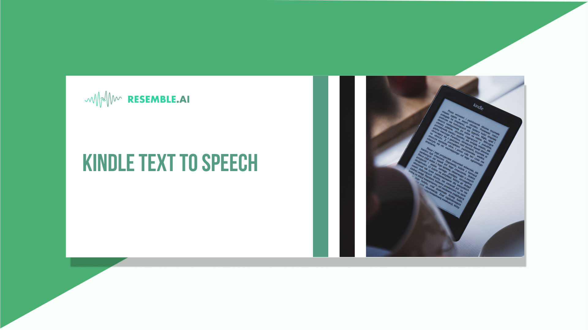 How to Use Text-to-Speech Feature to Read Aloud Kindle Books on Android and iPhone