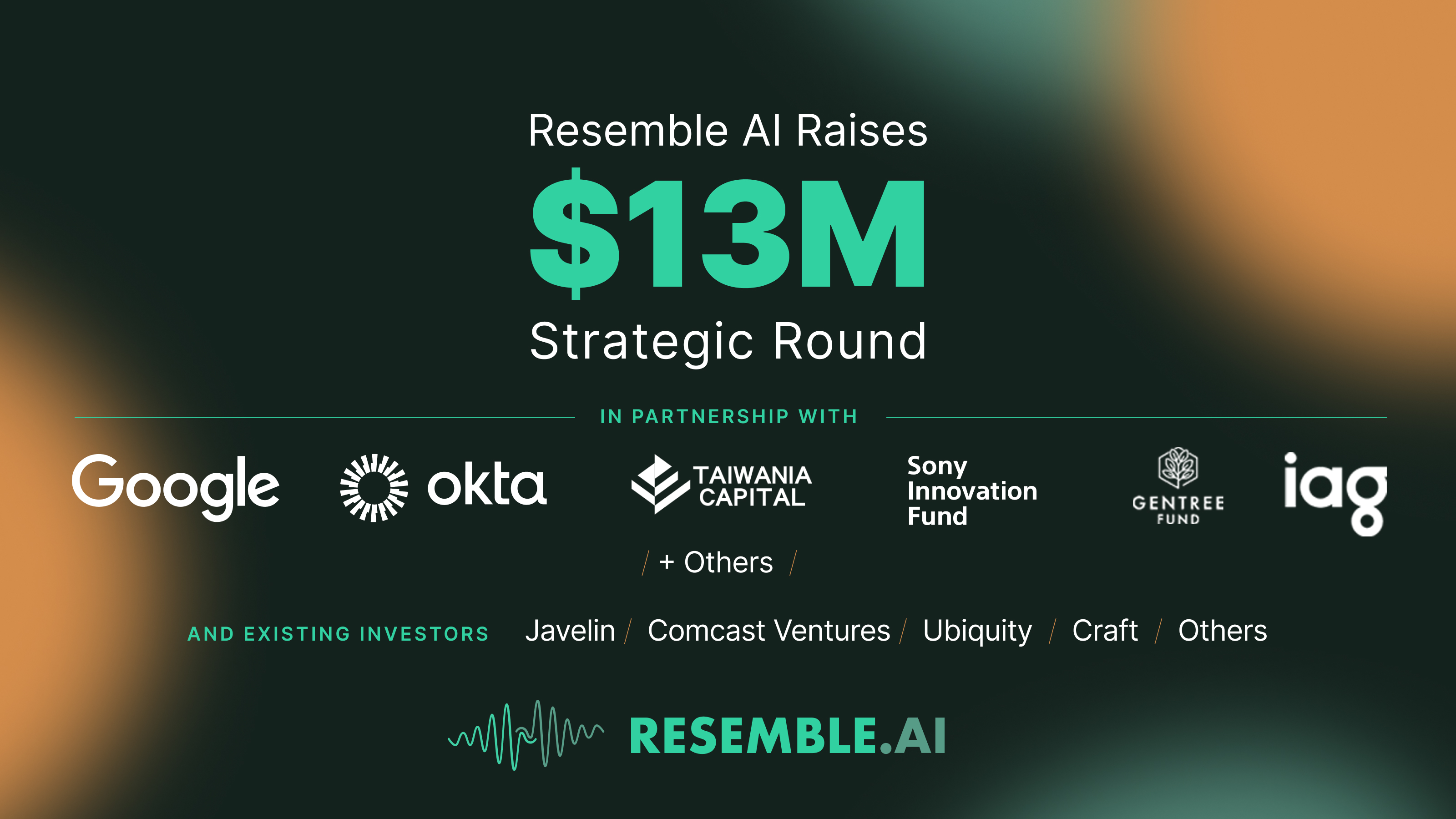 Resemble AI Secures $13M to Combat Rising AI Generated Threats | Resemble AI